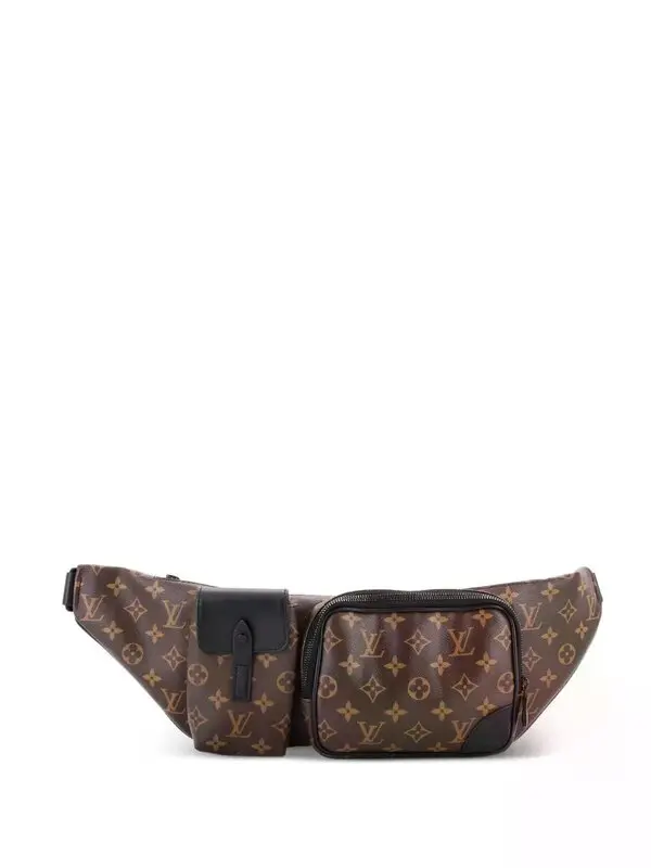 LOUIS VUITTON Christopher Bumbag Macassar Monogram Canvas - Black