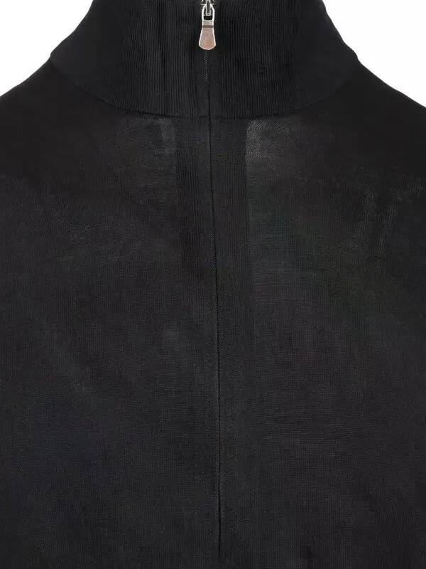 Tagliatore Zip-fastening Roll-neck Sweater