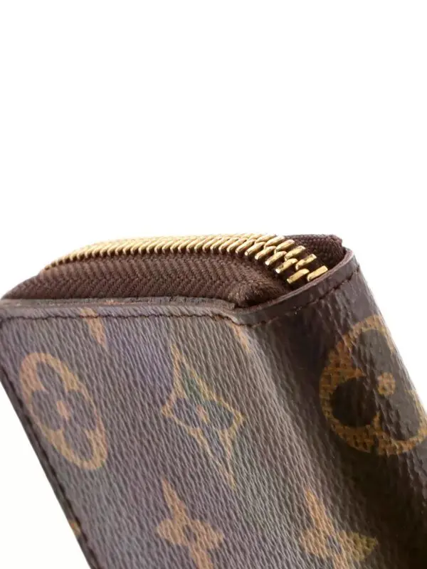 LOUIS VUITTON Clemence Wallet Monogram Canvas Small Wallets - Brown