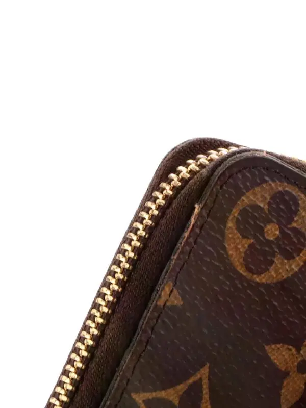 LOUIS VUITTON Clemence Wallet Monogram Canvas Small Wallets - Brown