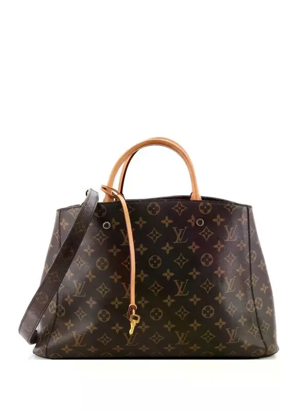 LOUIS VUITTON Montaigne Handbag Monogram Canvas Gm
