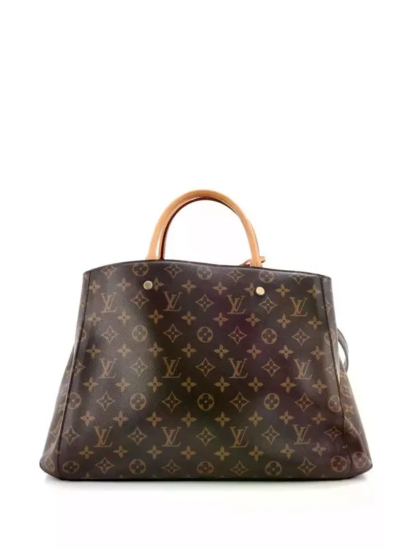 LOUIS VUITTON Montaigne Handbag Monogram Canvas Gm