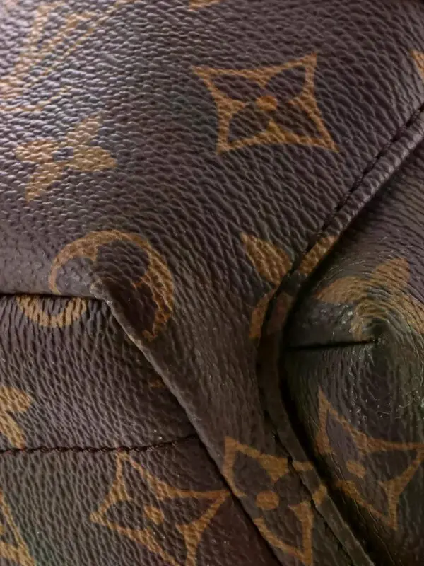 LOUIS VUITTON Palm Springs Monogram Canvas Mini Backpack - Brown