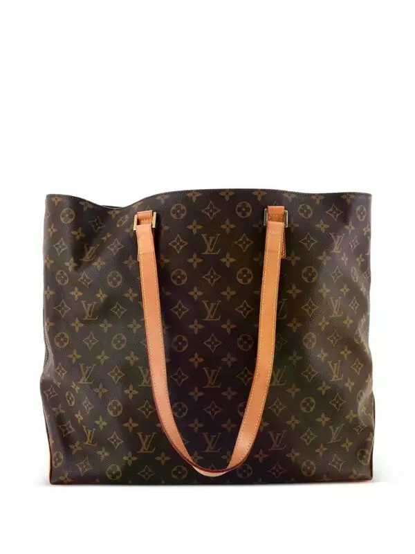 LOUIS VUITTON Cabas Alto Monogram Canvas Tote Bag - Brown