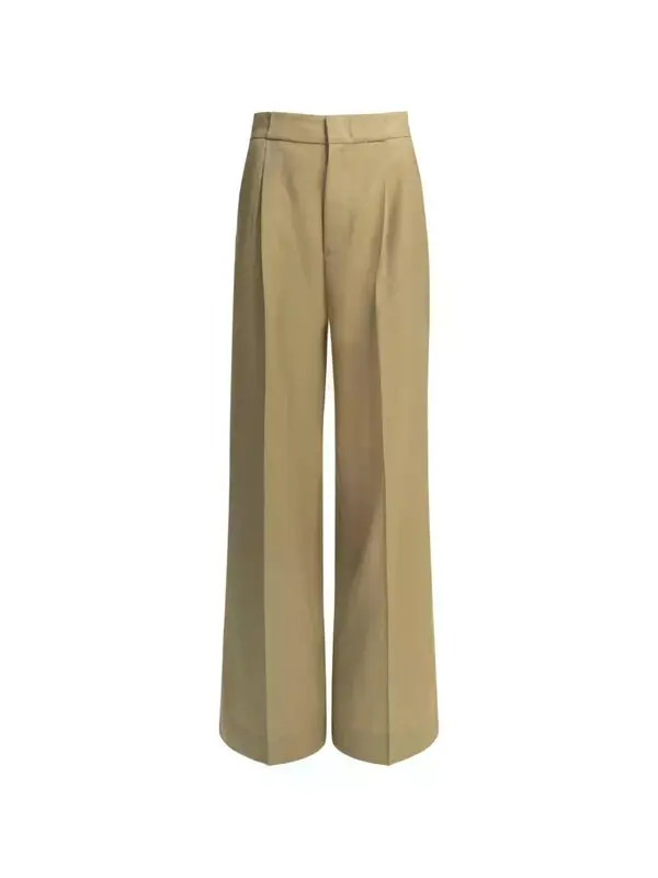 SA SU PHI Pleated Wide-leg Trousers