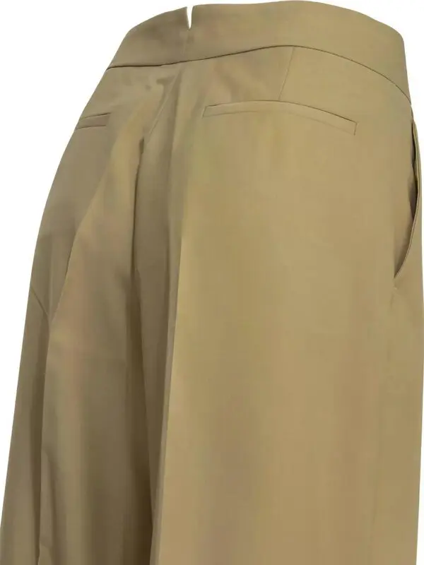 SA SU PHI Pleated Wide-leg Trousers