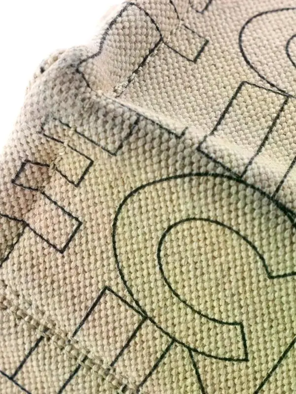 Celine Cabas Thais Triomphe Printed Small Tote Bag