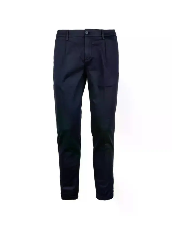 RE-HASH Pleated Turn-up Trousers