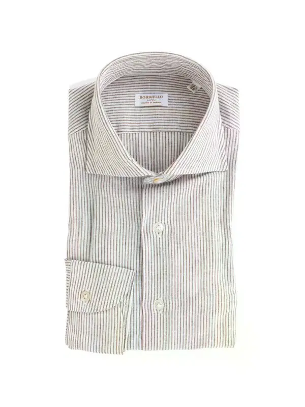 BORRIELLO NAPOLI Marechiaro Striped Shirt