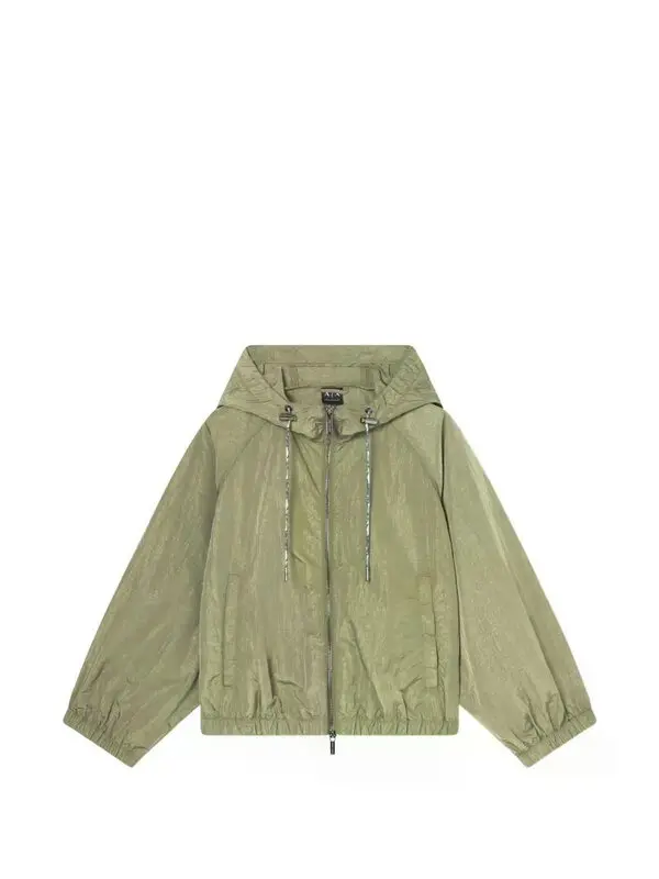 Armani Exchange Hooded Zip-up Windbreaker Jacket