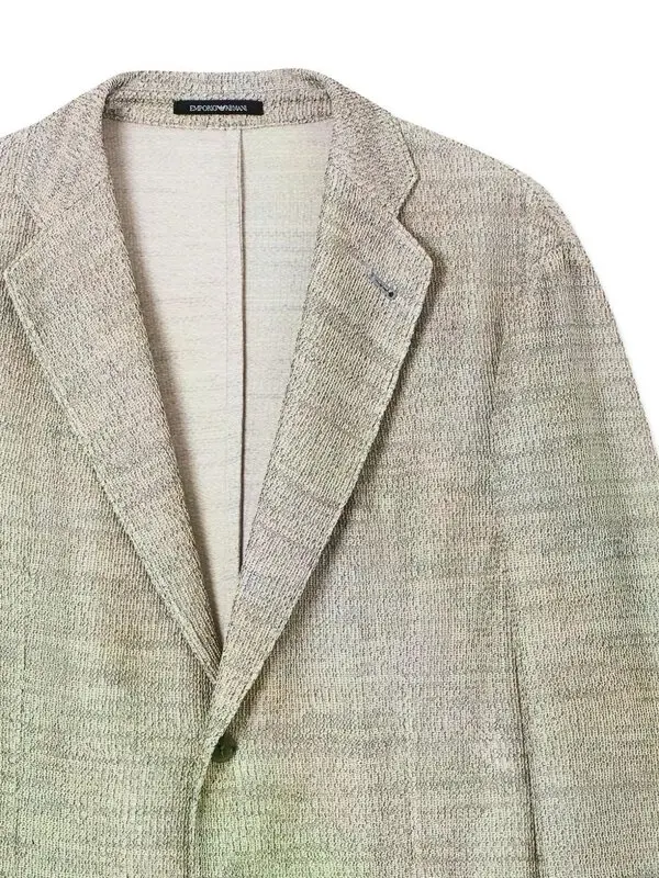 Emporio Armani Notched-lapel Blazer
