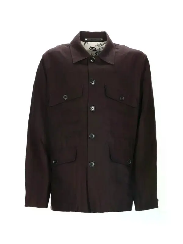 Paul Smith Multi-pocket Jacket With Drawstring Waist