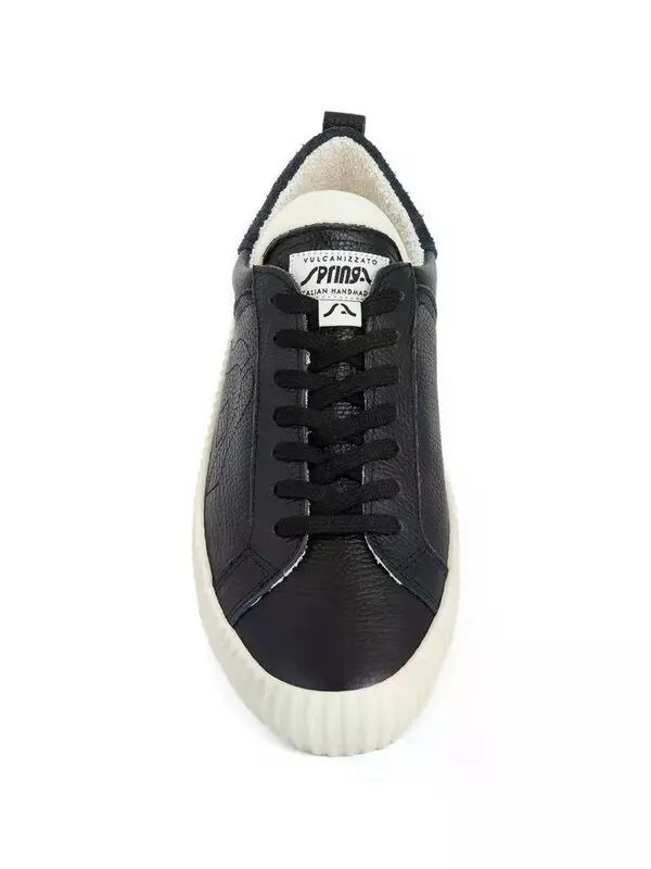 SPRINGA Wavy Ridged-sole Sneakers