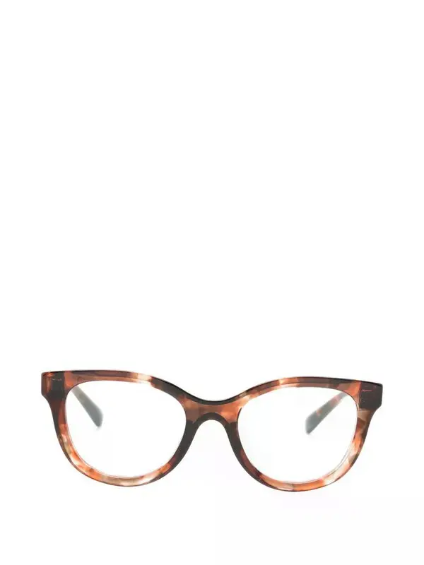 Dolce & Gabbana Tortoiseshell Cat-eye Glasses - Brown