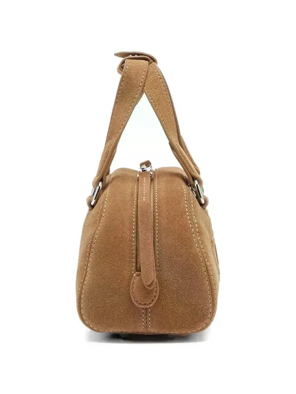 DIESEL® Mini 1dr Dome Leather Tote - Brown