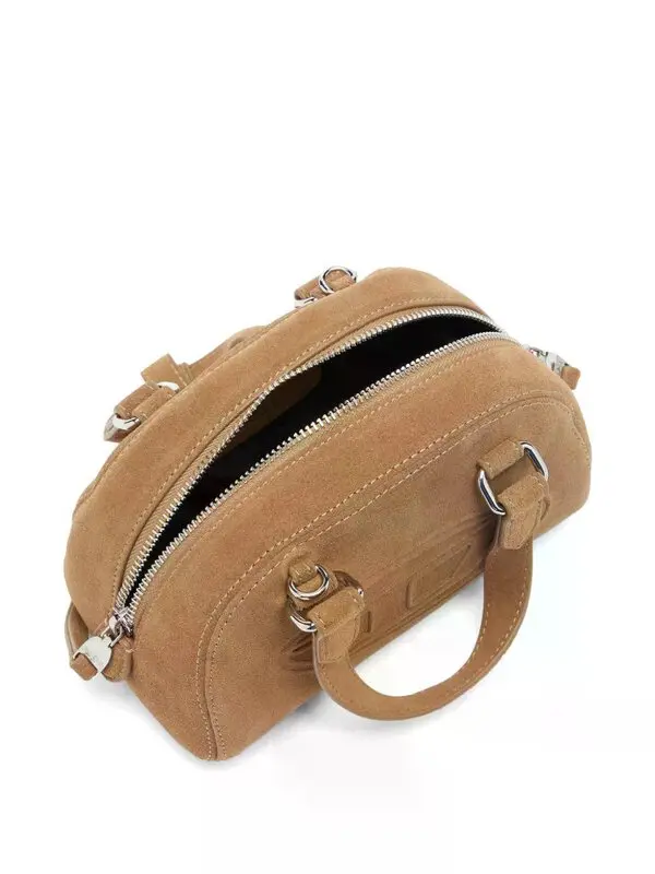 DIESEL® Mini 1dr Dome Leather Tote - Brown
