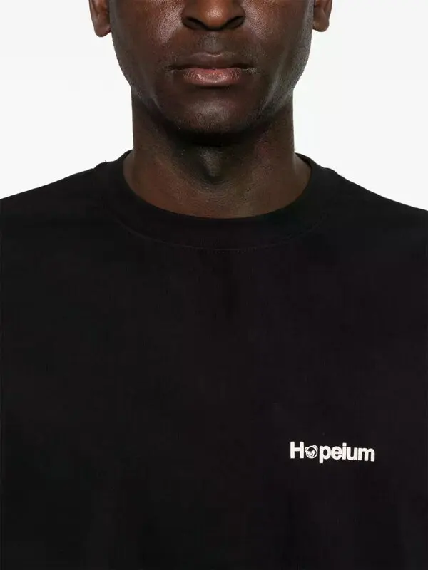 HOPEIUM Heart-print Logo-print T-shirt