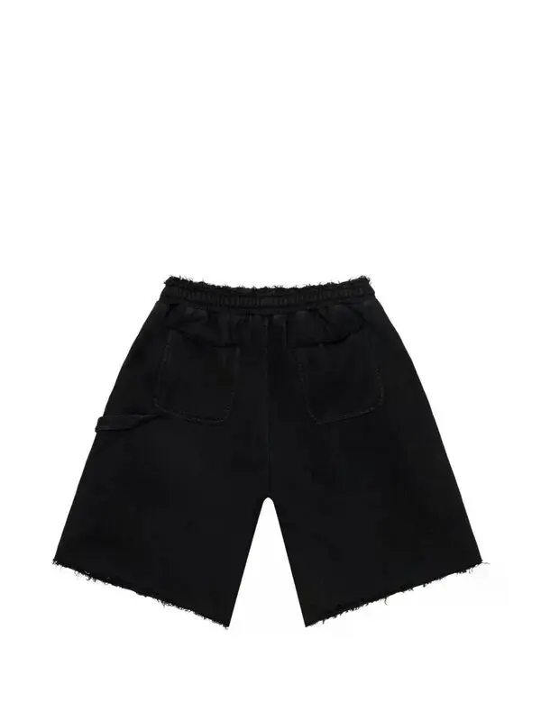 GODSPEED Carpenter Shorts With Distressed Finish