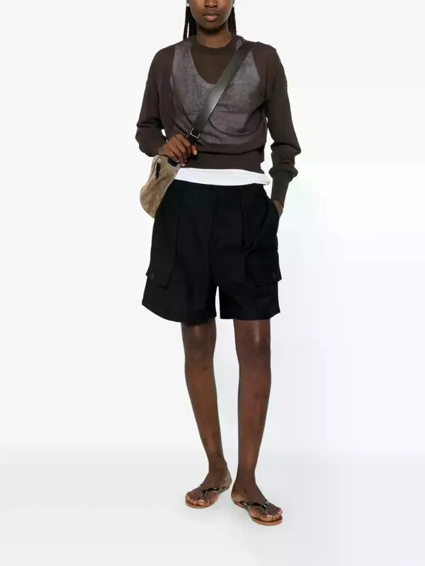 FOUND Pleated Cargo Shorts