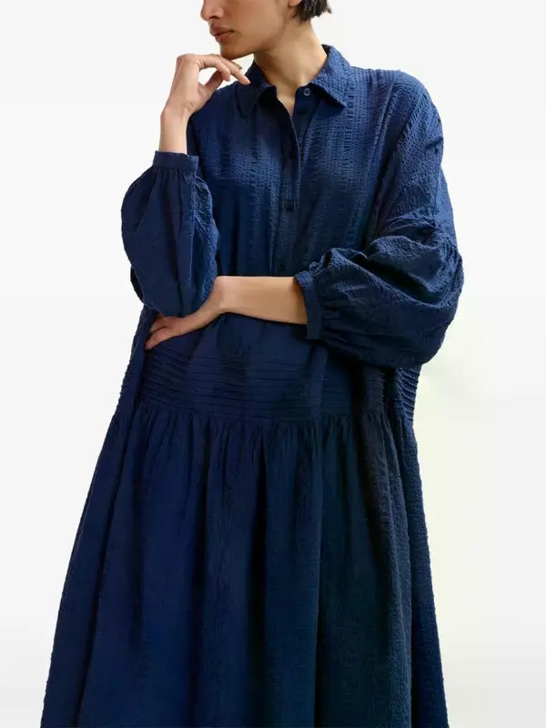 Essentiel Antwerp Pleated Shirt Dress