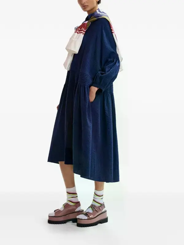 Essentiel Antwerp Pleated Shirt Dress