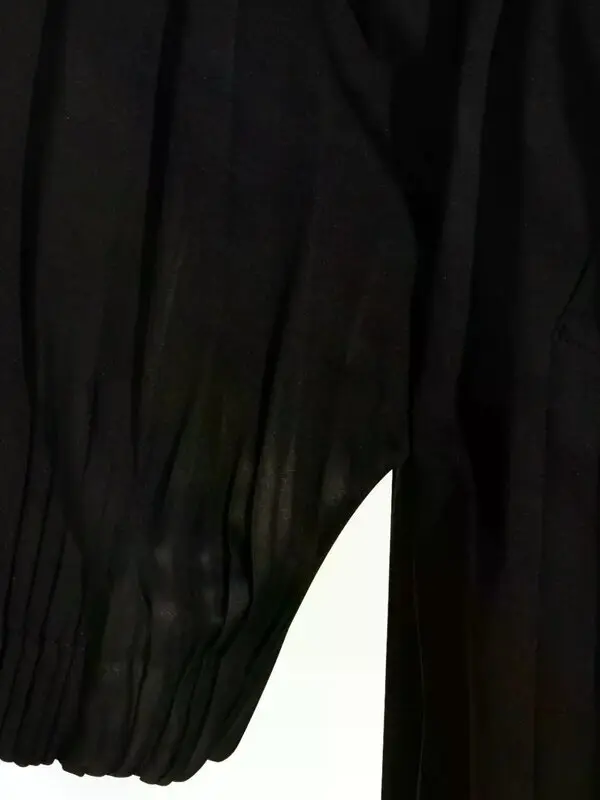 Issey Miyake Pleated Belted Coat