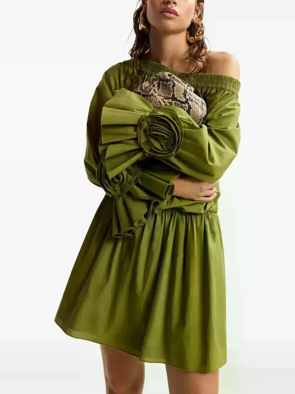 Essentiel Antwerp Rosette-embellished Mini Dress