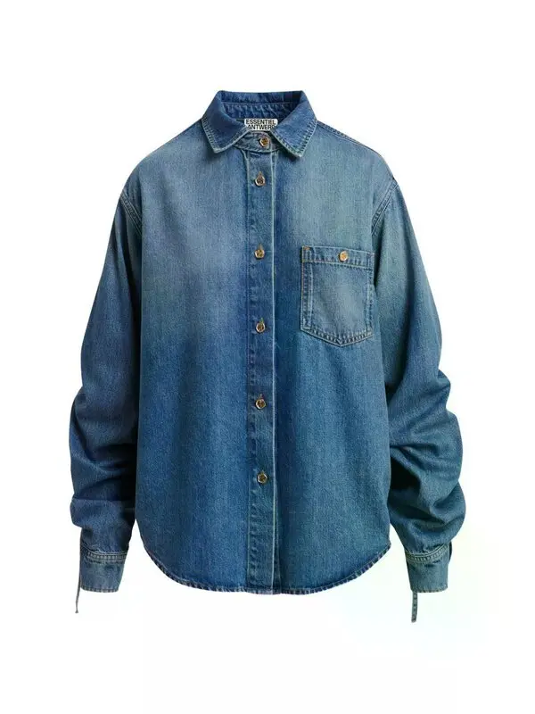 Essentiel Antwerp Drawstring-sleeve Shirt