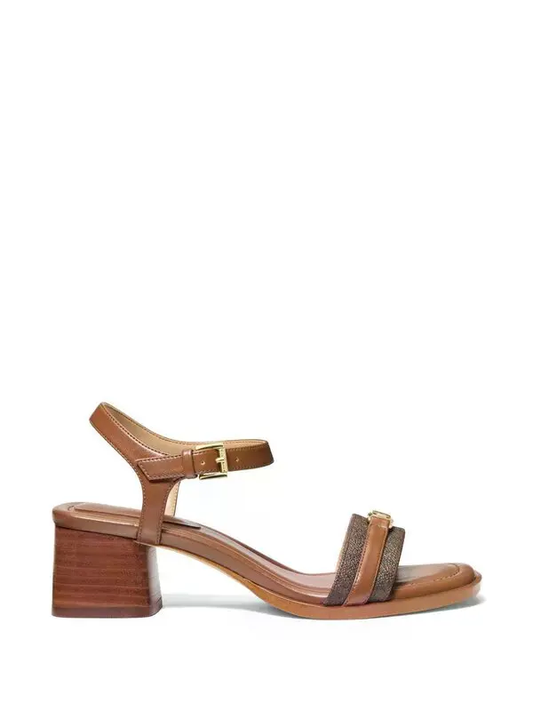Michael Kors Mandy Logo-plaque Sandals