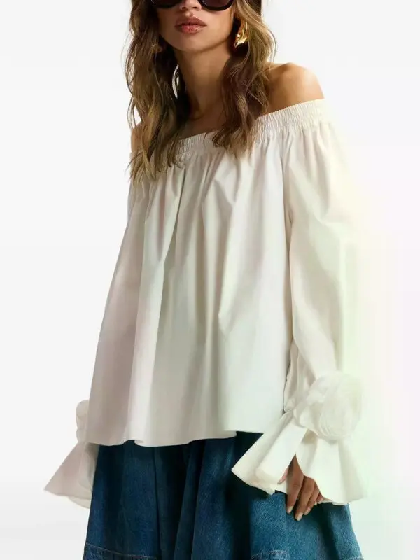 Essentiel Antwerp Rosette-embellished Blouse