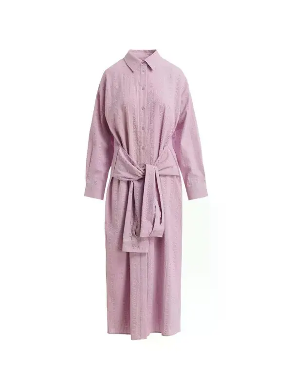 Essentiel Antwerp Tie-waist Oversized Midi Dress