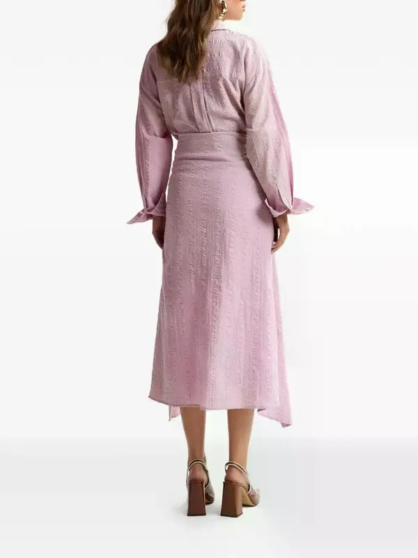 Essentiel Antwerp Tie-waist Oversized Midi Dress