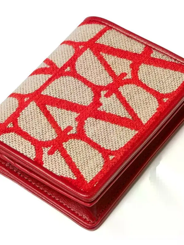 Valentino Garavani Small Toile Iconographe Wallet