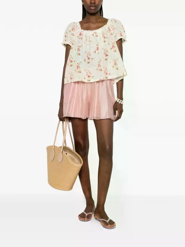 ACTUALEE Embellished Shorts
