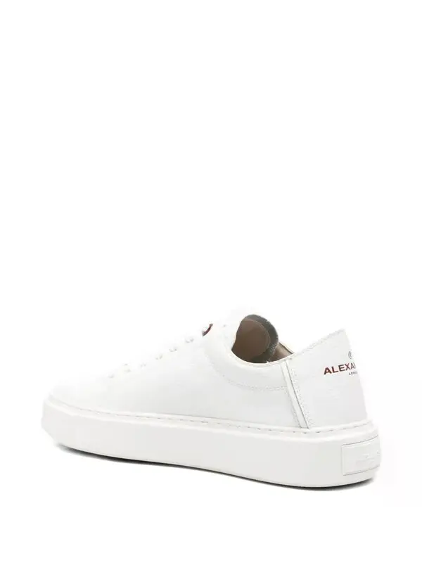 ALEXANDER SMITH London Pebbled Leather Sneakers