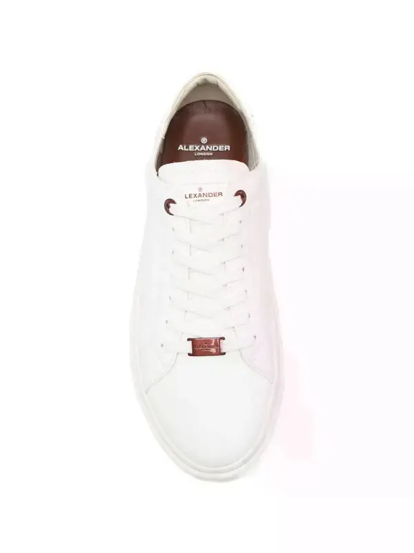 ALEXANDER SMITH London Pebbled Leather Sneakers