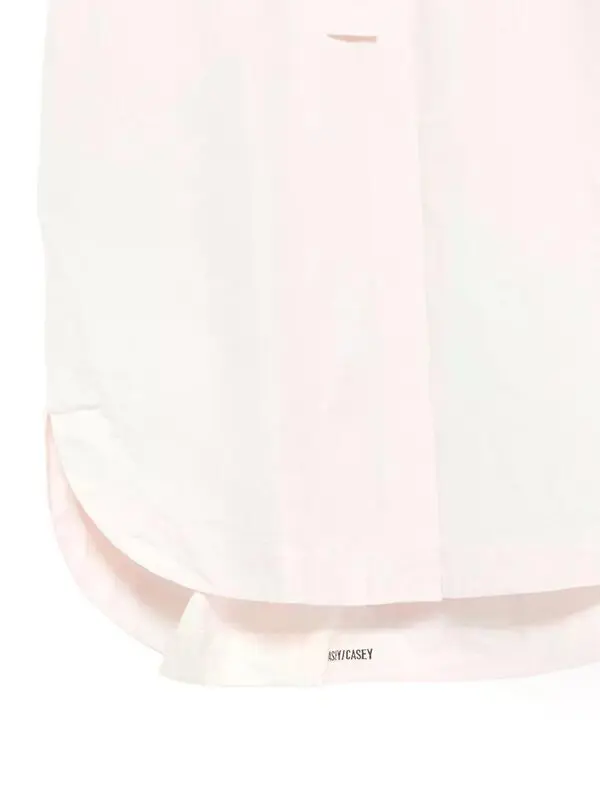 CASEY CASEY Belted Button-front Dress