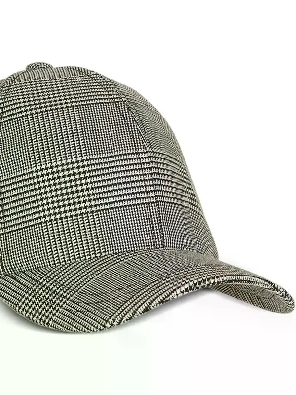 Balmain Prince Of Wales Check Cap