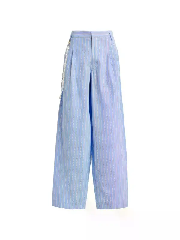 Essentiel Antwerp Jesuis Pearl-belt Trousers - Blue