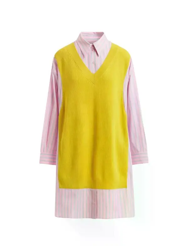 Essentiel Antwerp Striped Midi Shirt Dress