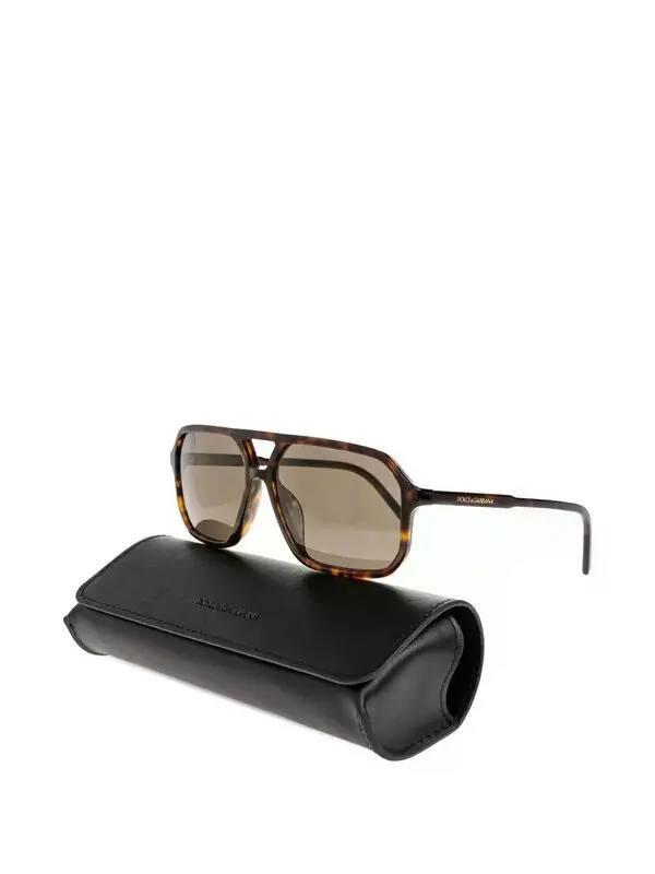 Dolce & Gabbana Geometric-frame Sunglasses