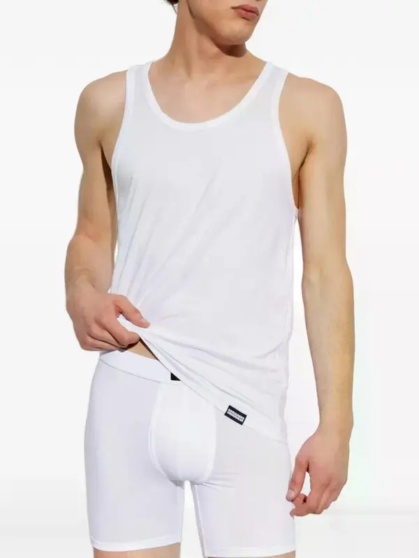 Dsquared2 Logo-patch Tank Top