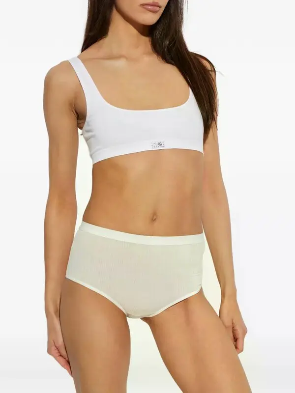 MAISON MARGIELA Ribbed-knit Briefs