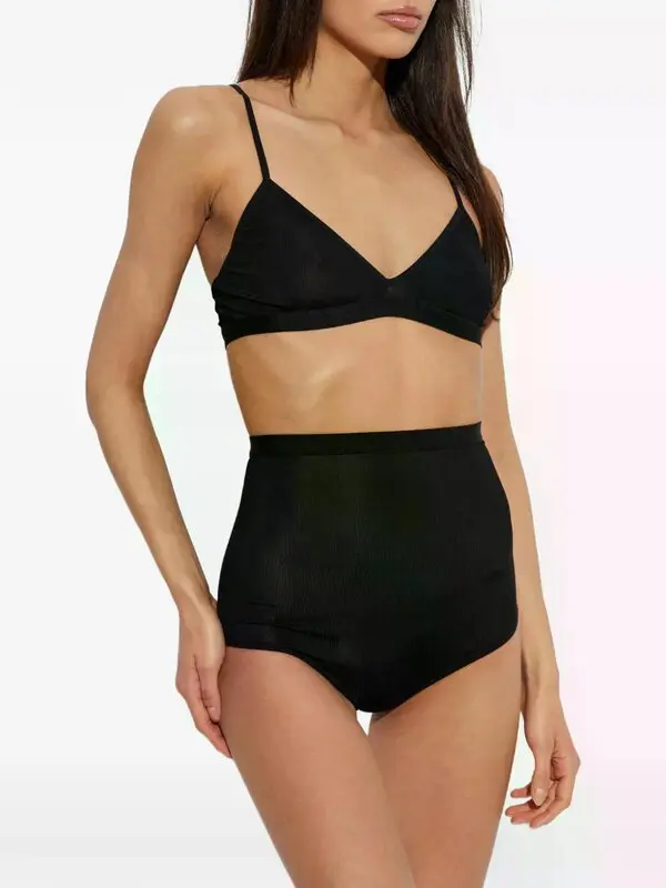 MAISON MARGIELA Ribbed High-waisted Briefs