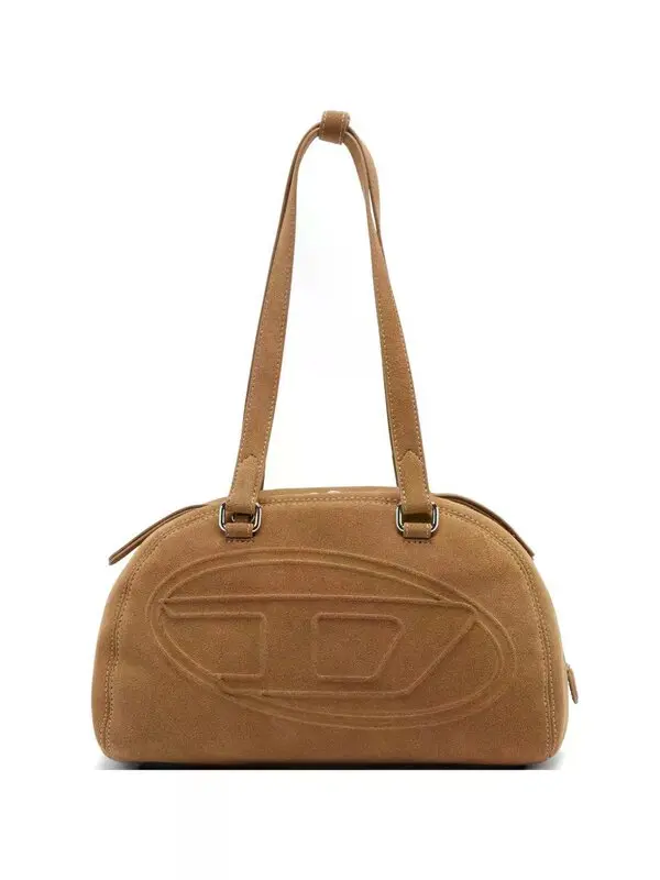 DIESEL® 1dr Dome Suede Tote Bag - Neutrals