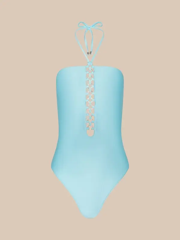 L'Agence Indore One-piece Swimsuit - Ice Blue