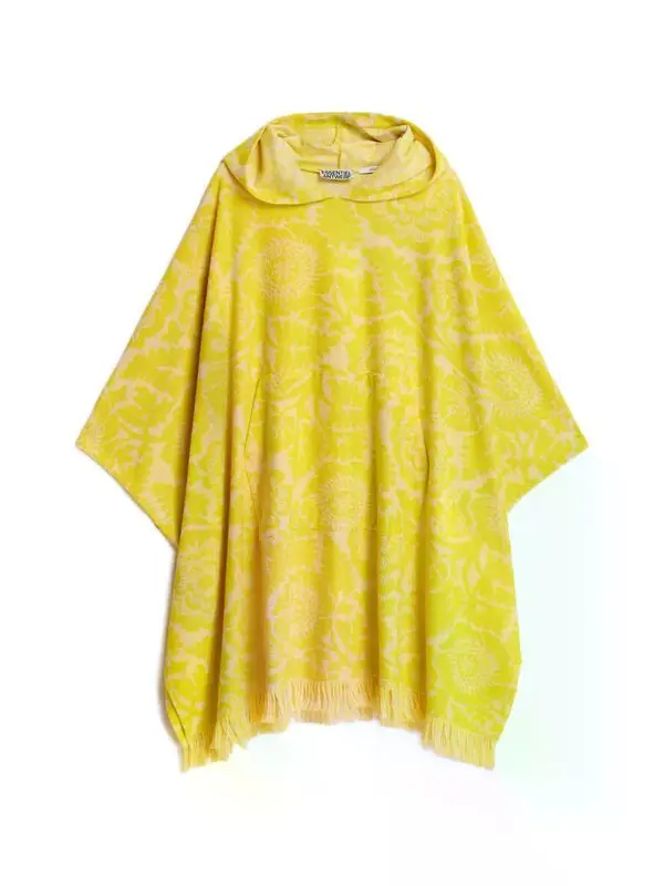 Essentiel Antwerp Floral-jacquard Fringed Dress - Yellow