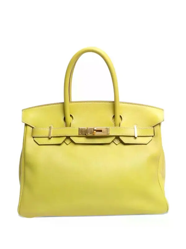 Hermès 2011 Birkin 30 Tote Bag - Yellow