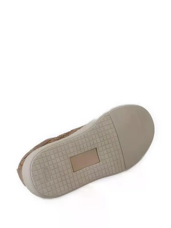 CALCE Interwoven Sneakers - Brown