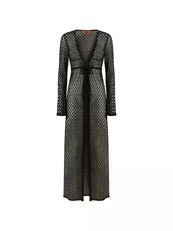 Missoni Long-sleeve Cover-up - Black